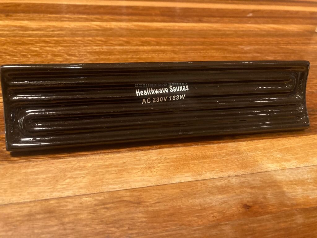 Ceramic Infrared Sauna Heater - Rectangular to suit Healthwave Saunas ...